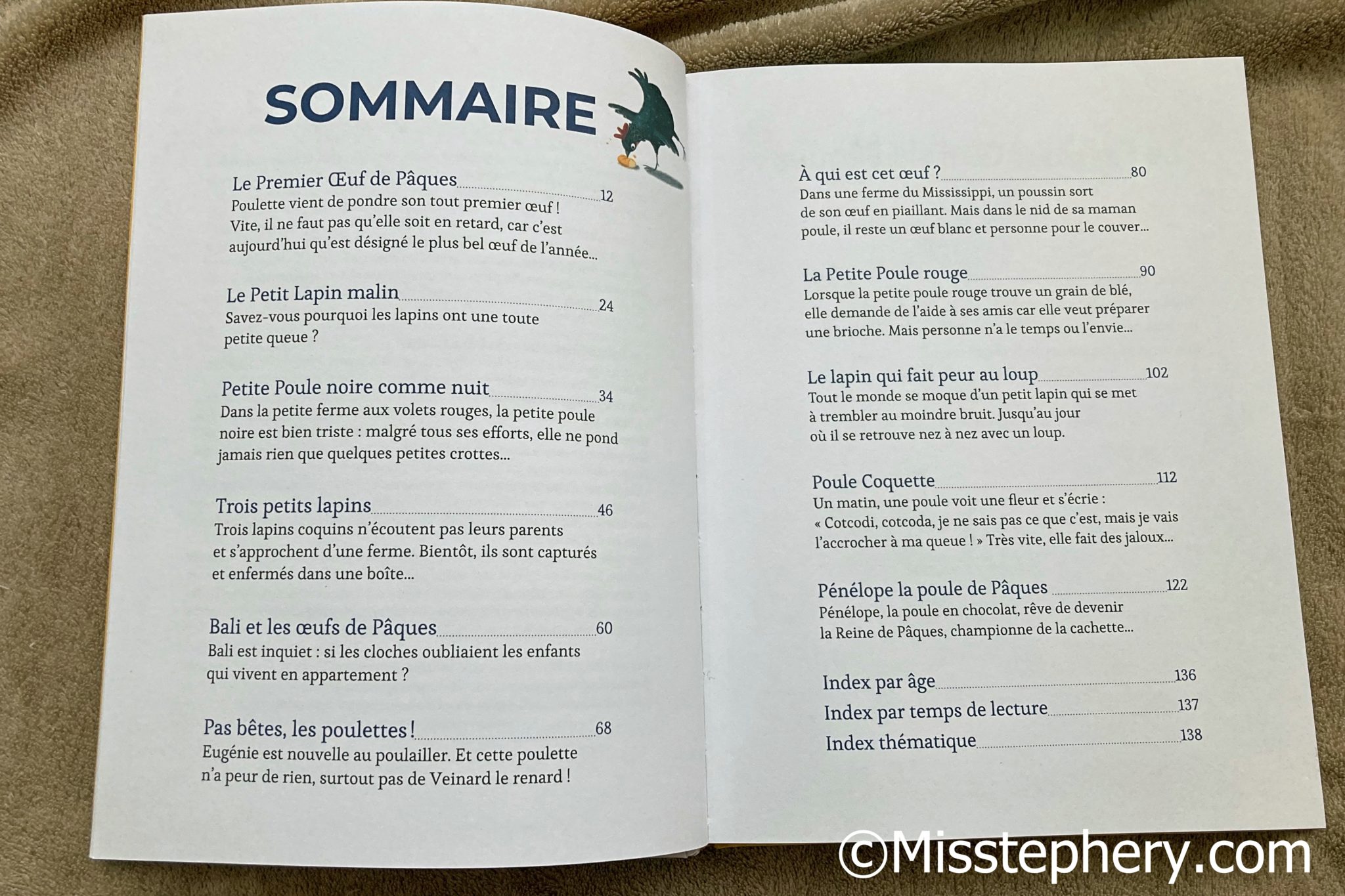 Sélection de livres de Pâques - Misstephery