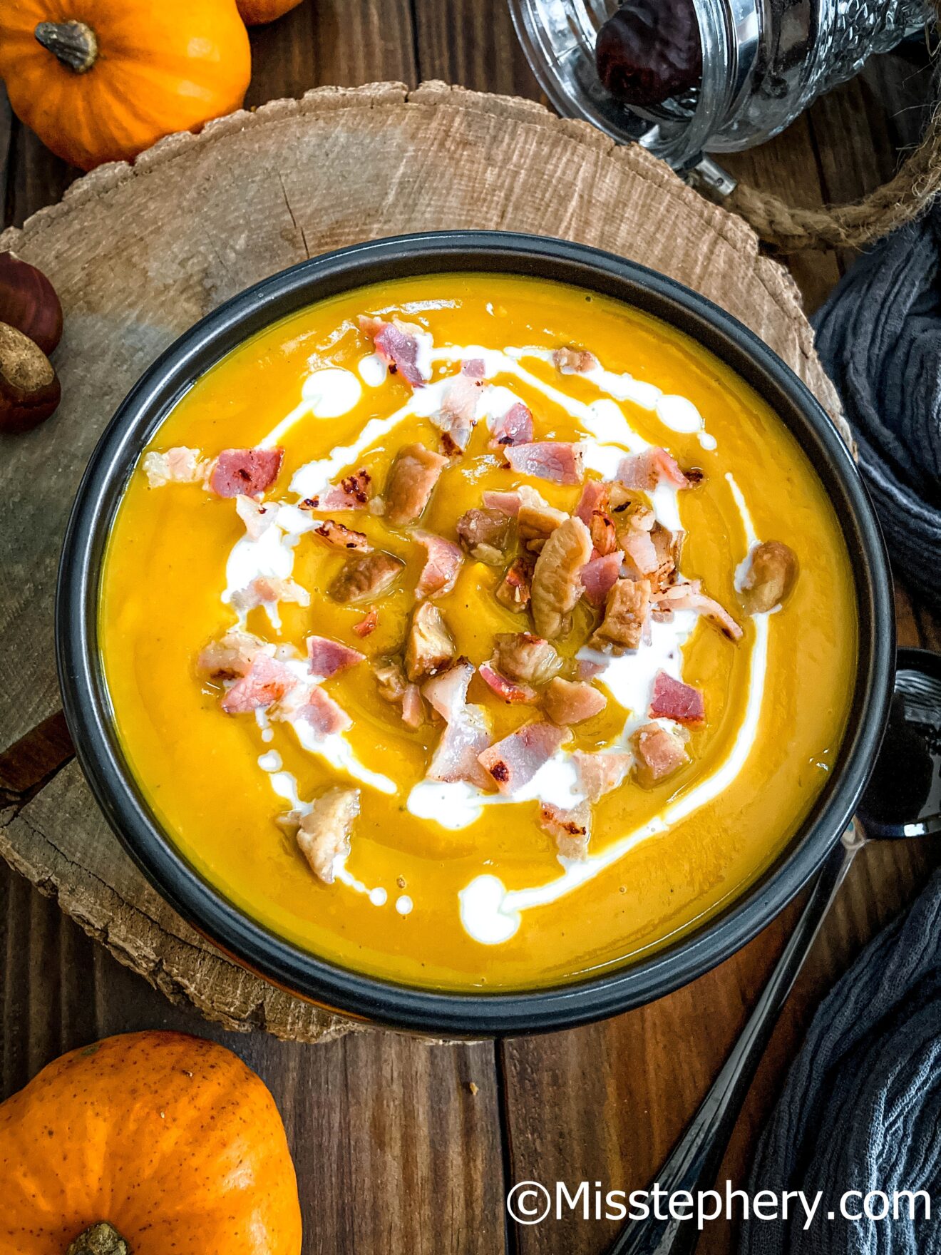 Velouté De Potimarron Et Châtaignes Misstephery